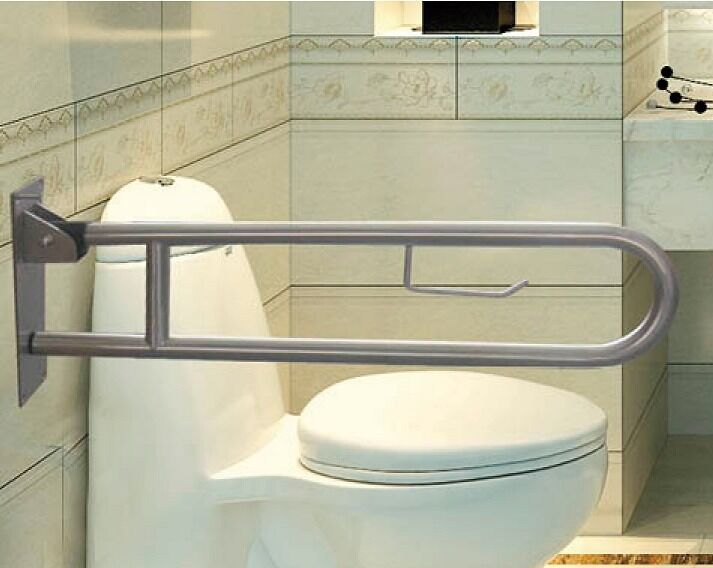 MOBI CARE U Shape Folding Grab Rail - Affordable Tiles and Trade